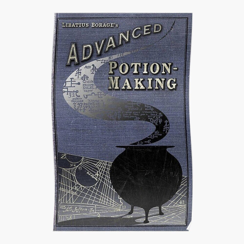 Posters Potion Making Textbook 16x20 inch or 20x20 inch Wall Art Soccer ...