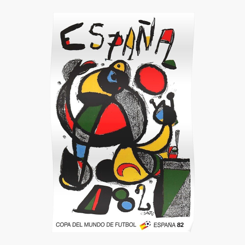 Posters Copa del Mundo de Futbol España 82 16x20 inch or 20x20 inch ...
