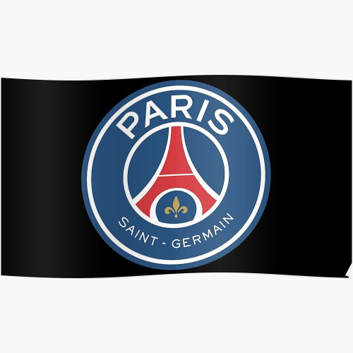 Posters PSG 16x20 inch or 20x20 inch Wall Art Soccer Print on OnBuy