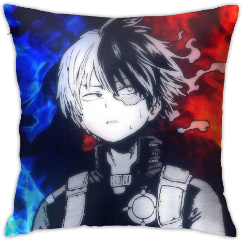 Shoto Todoroki Square Pillow Covers Set Cushion Cases pillow cases on OnBuy