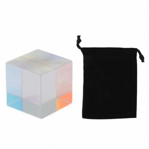 Prism Cube Optical Glass RGB Dispersion Cube Sun Catcher X Cube Prism ...