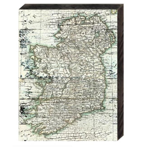Map of Ireland Rustic Design Reclaimed Wood Wall Decor on OnBuy