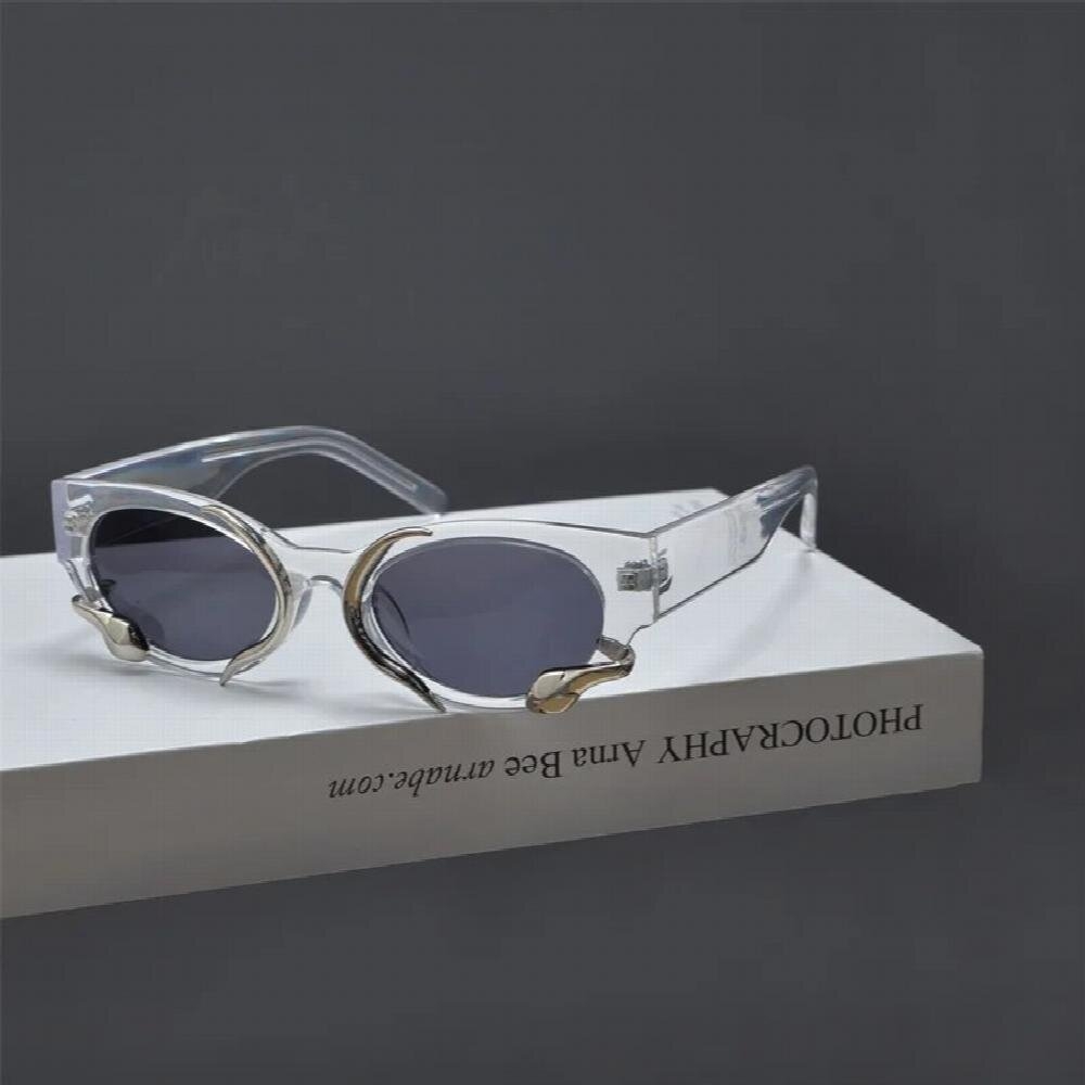 Steampunk Snake Sunglasses Women Punk Rectangle Sun Glasses Men Small ...