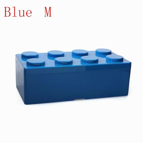 Organizer Office Saving Space Building Block Shapes Storage Box Desktop ...