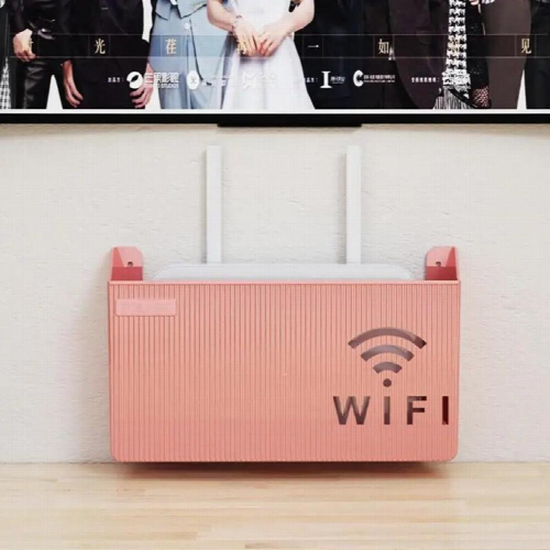 Wireless Router Storage Box WiFi Router Storage Box Router Shelf Wall ...