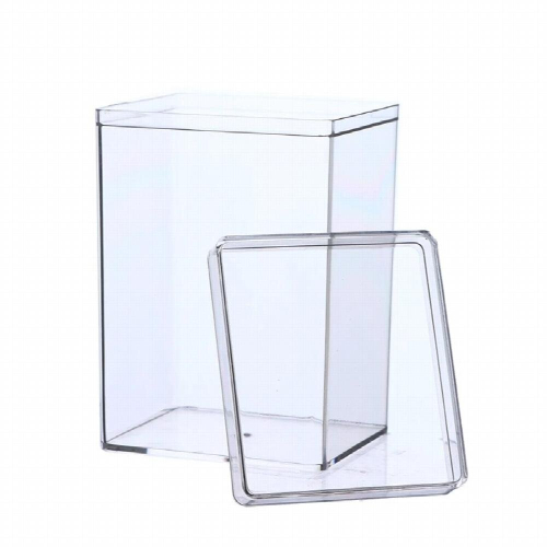 Transparent Acrylic Boxes With Cover Plastic Organizer Small Gift ...