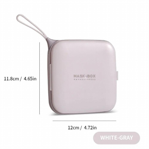 Portable Mask Box Disposable Mase Case Mask Storage Case Mask Holder ...