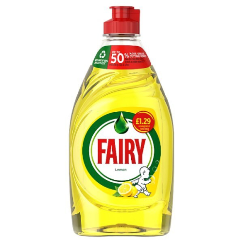 Fairy Lemon Washing Up Liquid with LiftAction PMP 320ML (Case of 10, 10 ...