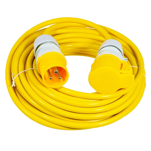 110V Extension Lead 14m 16A 1.5mm Extra Long Outdoor Construction Site ...