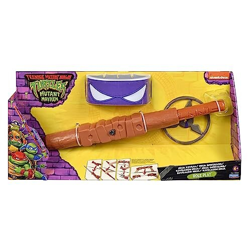 Teenage Mutant Ninja Turtles 83532CO Mutant Mayhem Donatello Bo Staff ...