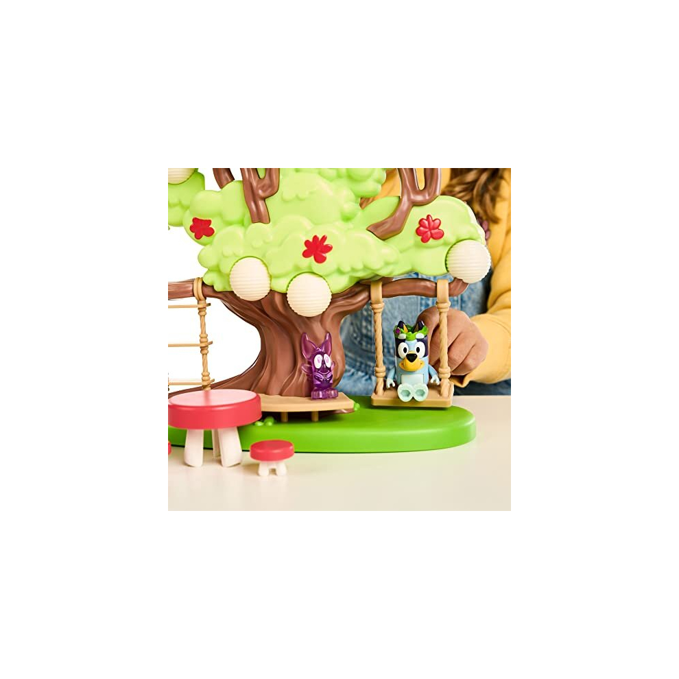 Bluey Tree House Playset with Secret Fairy Hideaway, Flower Crown And ...