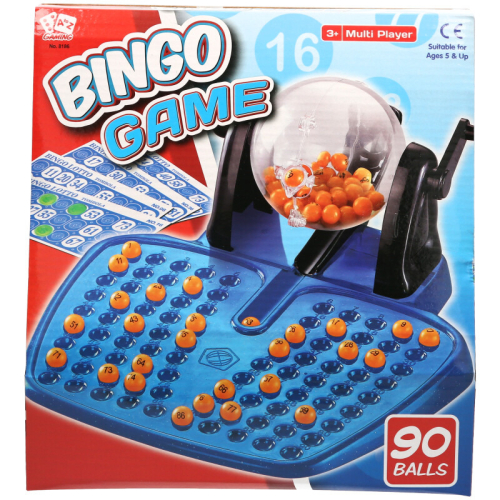 A To Z Bingo Game - Family 90 Balls Lot Lottery Traditional Set New ...