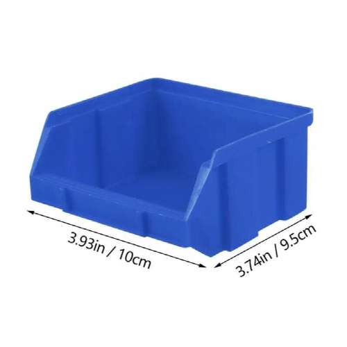 Storage Box Bins Stackable Stacking Parts Bin Organizer Hanging Shelf ...