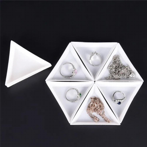 10pcs/lot Environmental PP Triangle Plate For Jewelry Beads Organizer ...