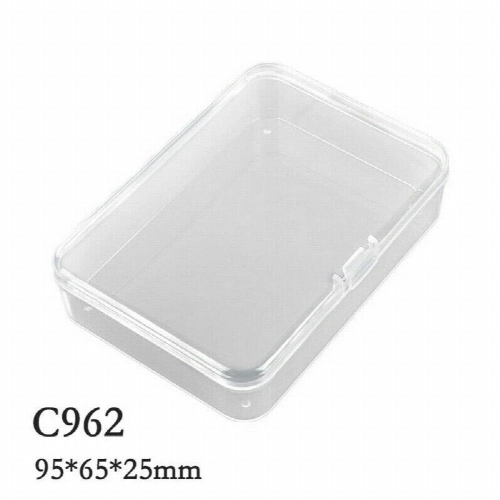 Small Transparent Plastic Storage Containers Boxs Clear Square ...