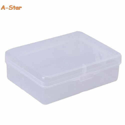 Hot! Multipurpose Transparent Plastic Storage Box Clear Square Box 9cm ...