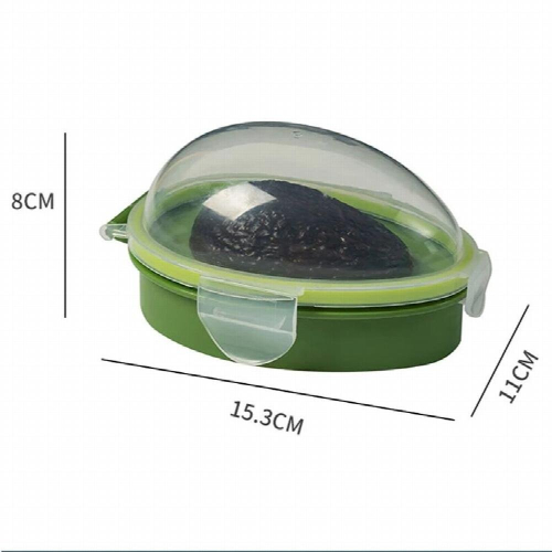 Kitchen Food Storage Box Avocado Space Saving Container Vegetable ...