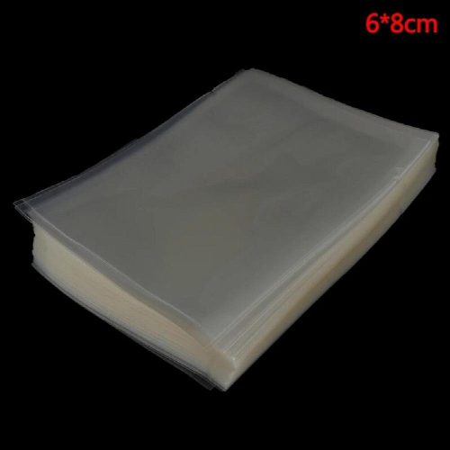 100pcs/lot Small Household Food Vacuum Sealer Bag Clear Packaging Film ...