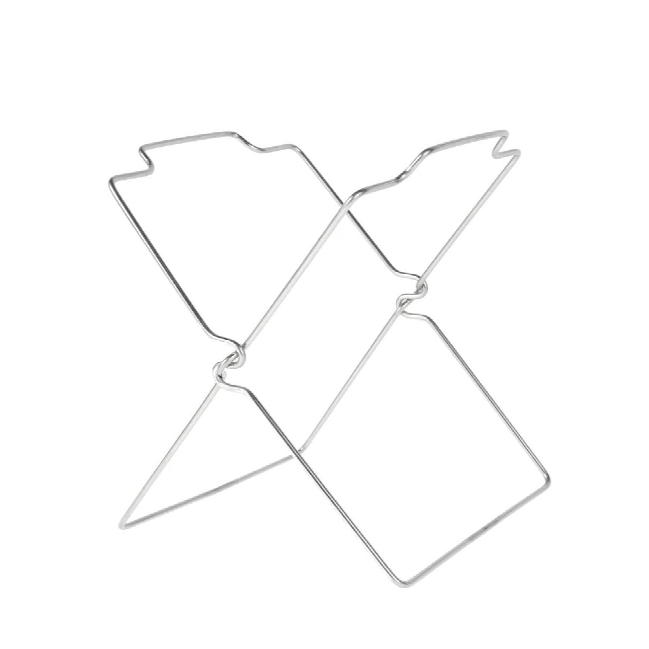 Plastic Bag Rack Stainless Steel Garbage Bag Stand Collapsible Trash ...