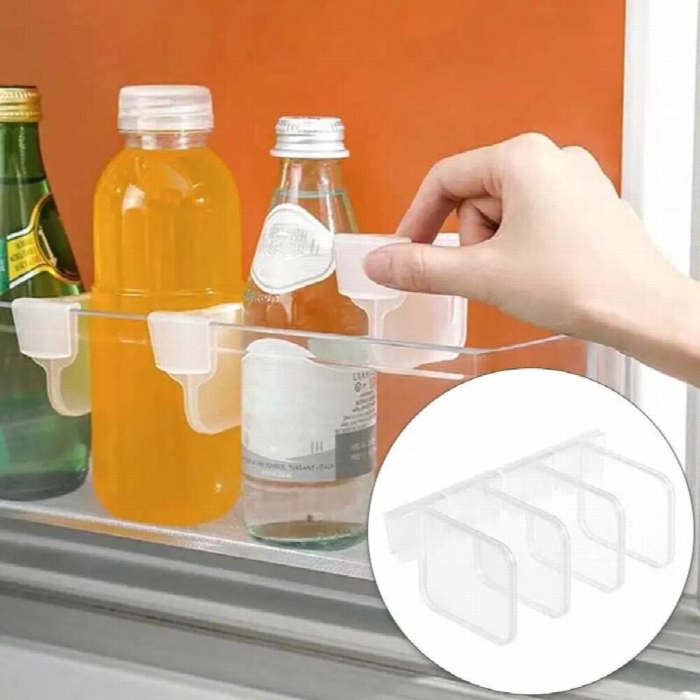 10Pc Refrigerator Storage Separator Classification Baffle Fridge ...