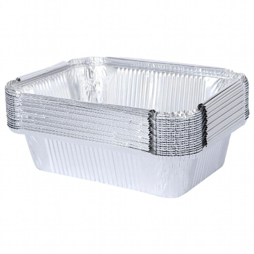 Pans Aluminum Trays Disposable Pan Tray Grill Oven Containers Tin Dish ...