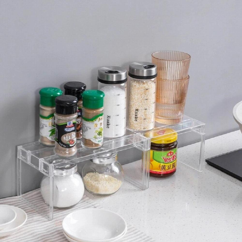 Refrigerator Organizer Shelf Rack Stackable Fridge Organizers Storage ...