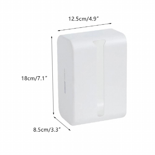 Wall Mounted Tissue Box Paper Towel Holder for Kitchen Office Napkin ...