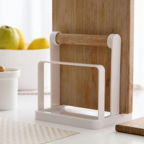 Kitchen Chopping Board Storage Racks Cover Wiping Chopping Pot Lid ...