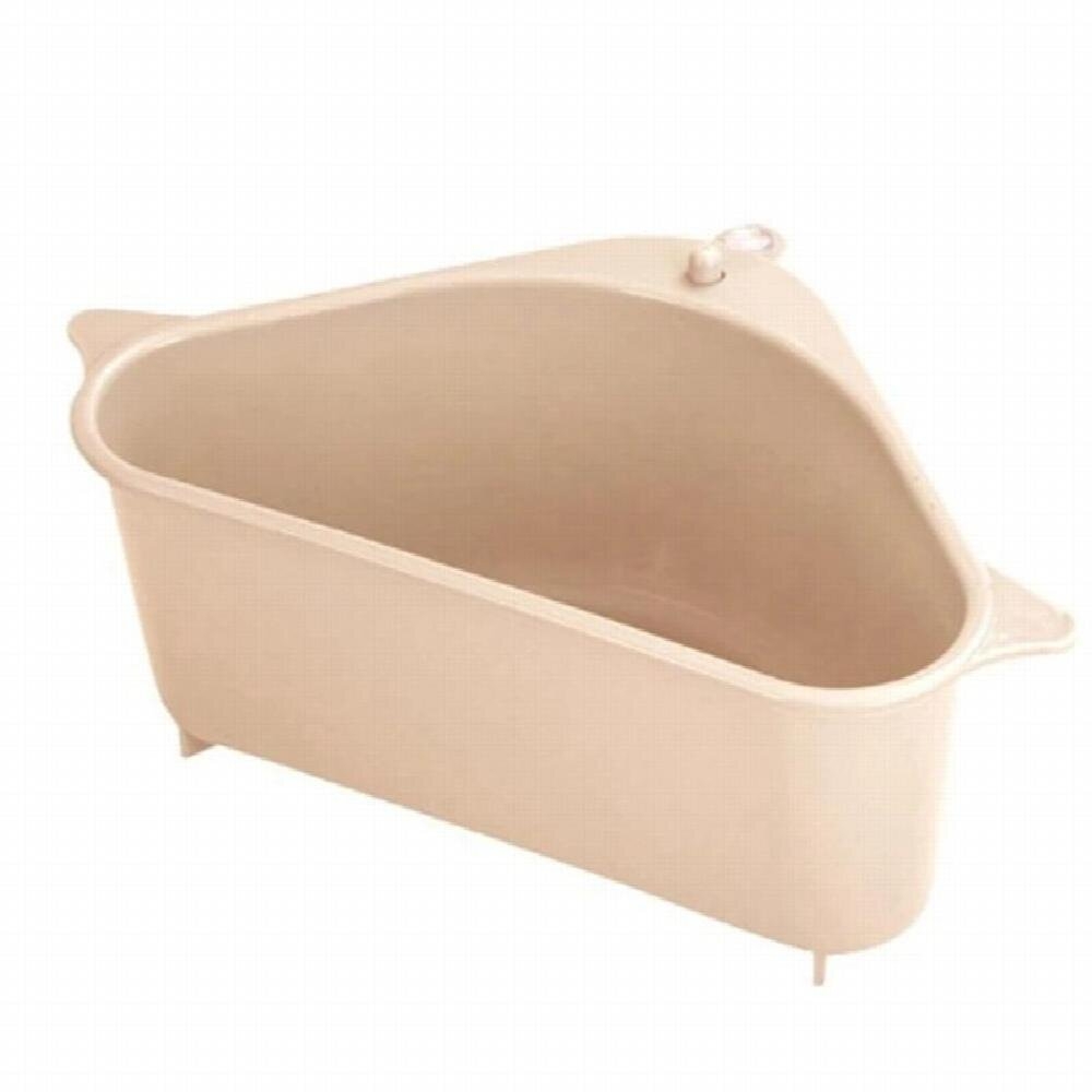 Triangular Sink Strainer Rack Storage Bathroom Sink Filter Shelf ...