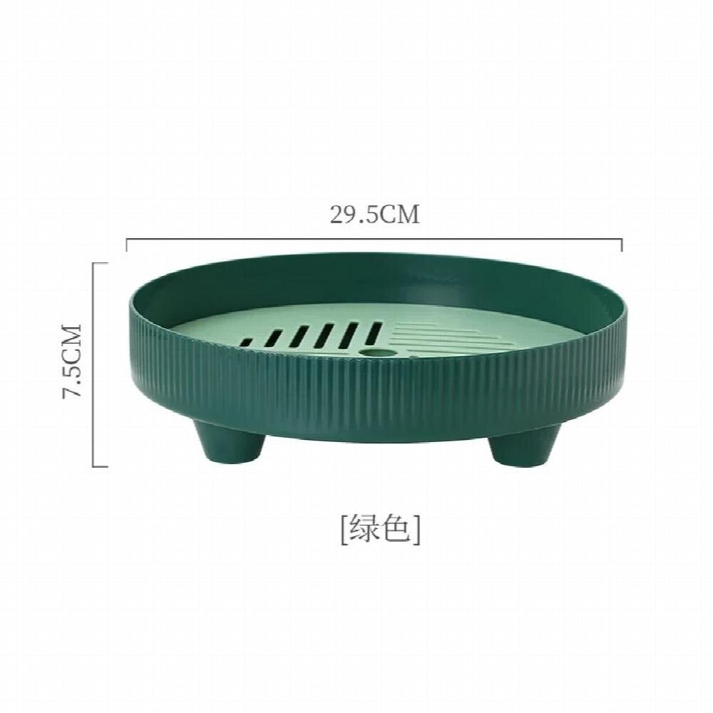 Modern Fruit Drain Tray Removable Organizer Plate Candy Storage Plate ...