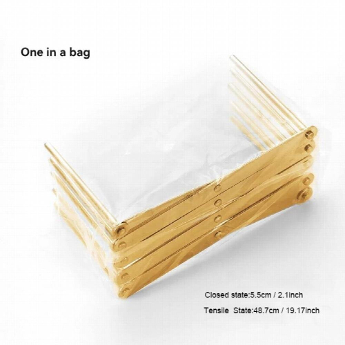 Kitchen Orginazer Pot Lid Rack Extendable Steamer Holder Pan Plate Rack ...