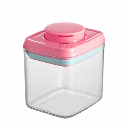 Clear Food Bins Storage Tank with Sealed Lid Plastic Leak-proof Storage ...