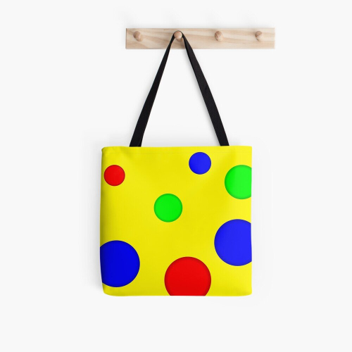 Tote Bags Spotty Bag Mr Tumble's Spotty Bag Grocery for School Library ...