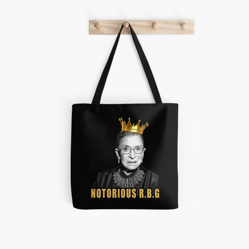 Tote Bags The Notorious Ruth Bader Ginsburg (RBG) Grocery for School ...