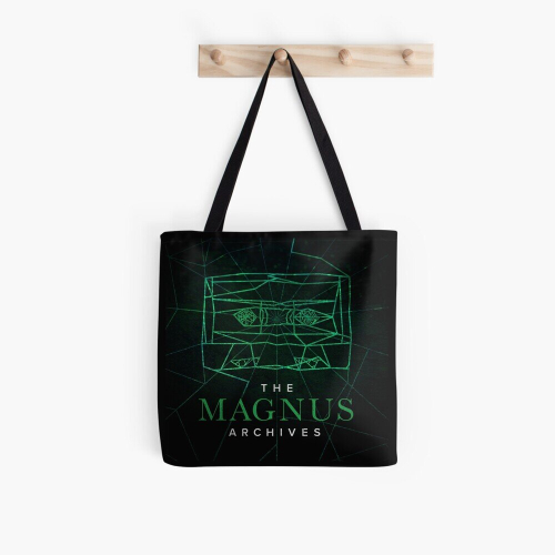 Tote Bags The Magnus Archives Logo (Season 5) (Square Block Logo ...