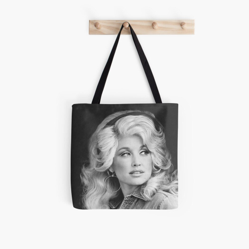 Tote Bags Dolly Parton Photo Grocery for School Library Gym on OnBuy