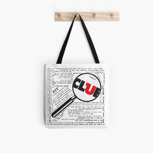 Tote Bags Clue Qoutes Grocery for School Library Gym on OnBuy