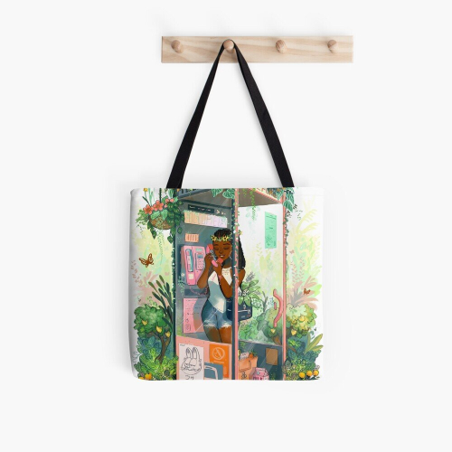 Tote Bags Phone Booth Grocery for School Library Gym on OnBuy