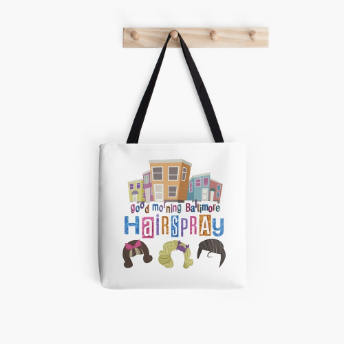Tote Bags Good Morning Baltimore Hairspray Grocery for School Library ...