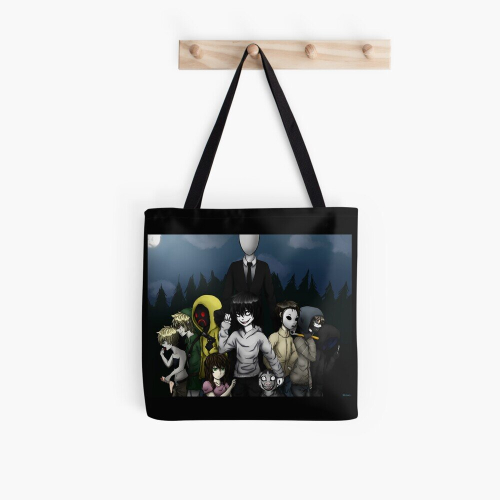 Tote Bags Creepypasta Grocery for School Library Gym on OnBuy