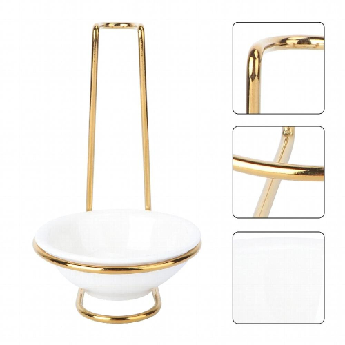 Spoon Rest Holder Ladle Upright Stand Utensil Rack Standing Steel ...