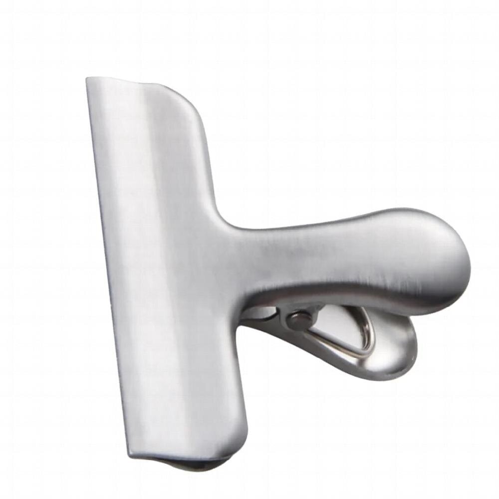 Metal Bag Clip Stainless Steel Food Clip Air Tight Paper Seal Grip ...