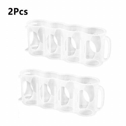 2Pcs Kitchen Organizer Refrigerator Cola Beverage Storage Box Space ...