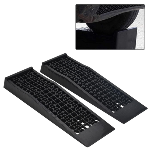 Heavy Duty 3 Ton 3000KG Home Low Rise Wide Car Ramps Van Workshop ...