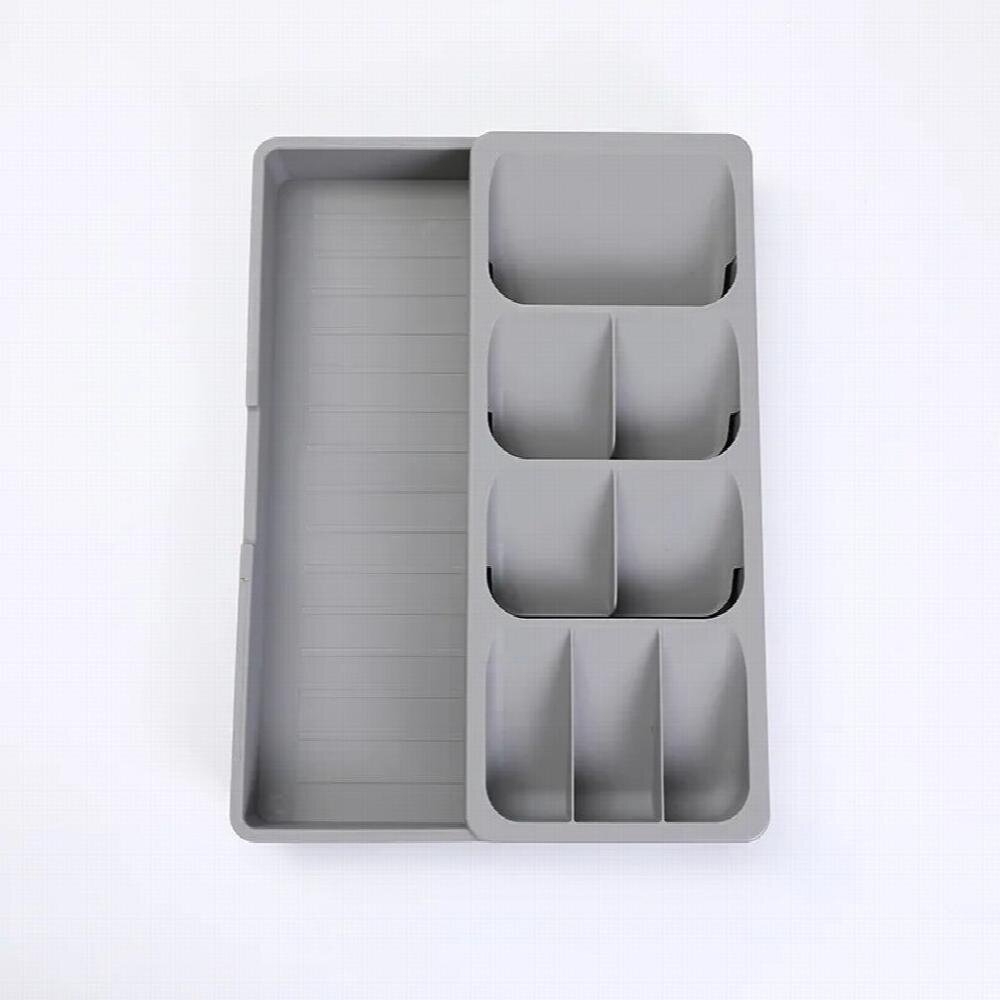 Kitchen Organizer Cutlery Drawer Storage Box Tray Fork Spoon Divider ...