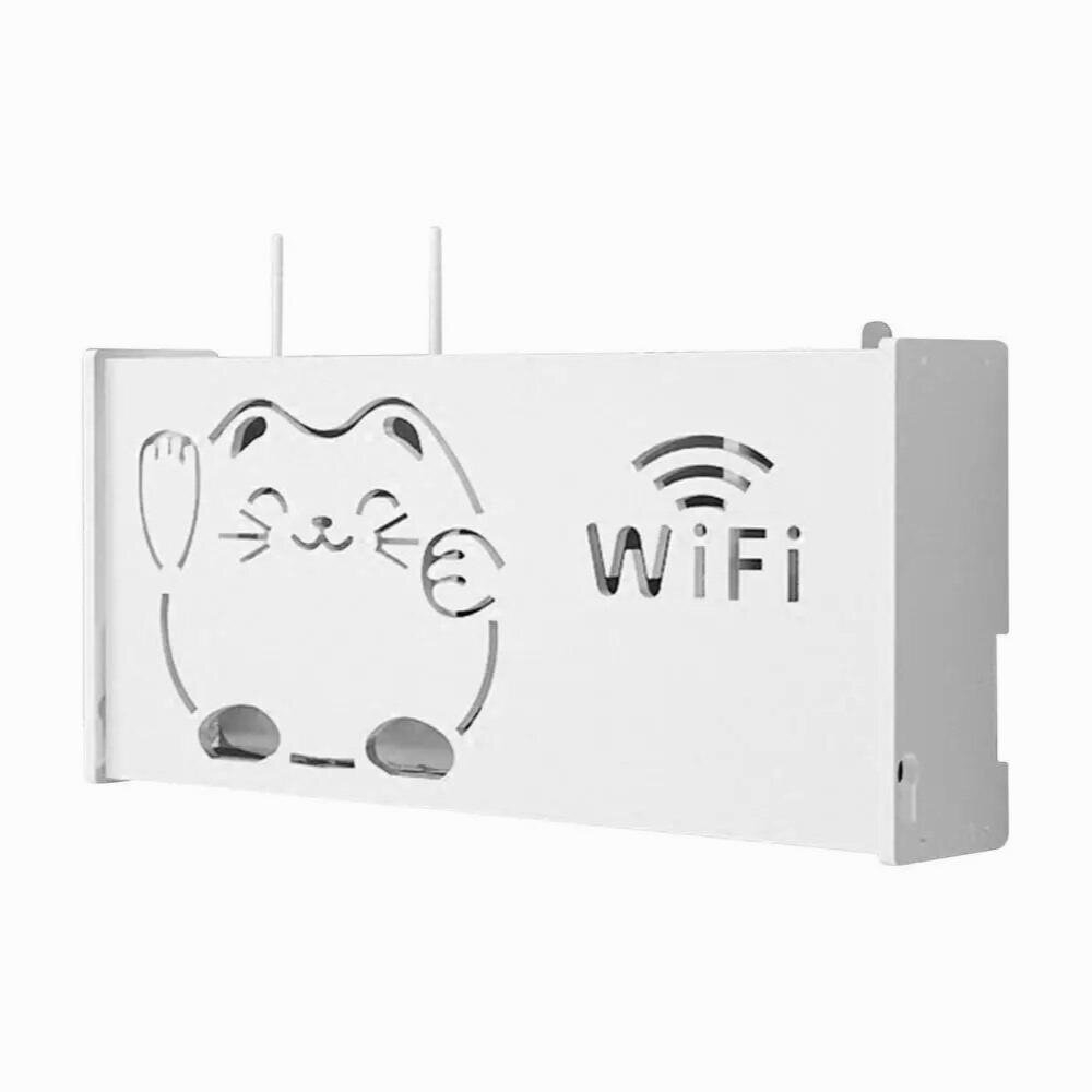 Wifi Router Box Moisture-proof Router Cover Decorative Box WiFi Wall ...