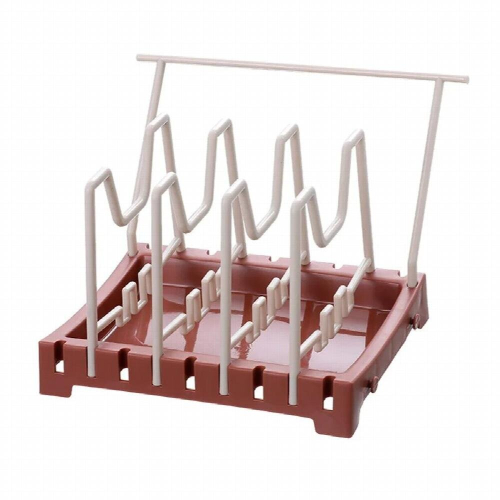 Retractable Pot Lid Rack Stainless Steel Spoon Holder Shelf Cooking ...