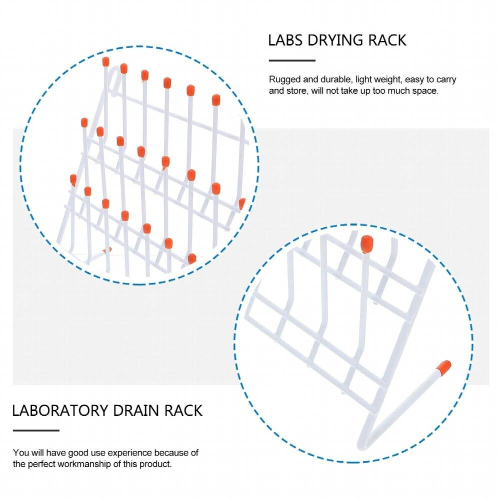 Rack Drying Tubetest Laboratory Draining Holdermetal Racks ...
