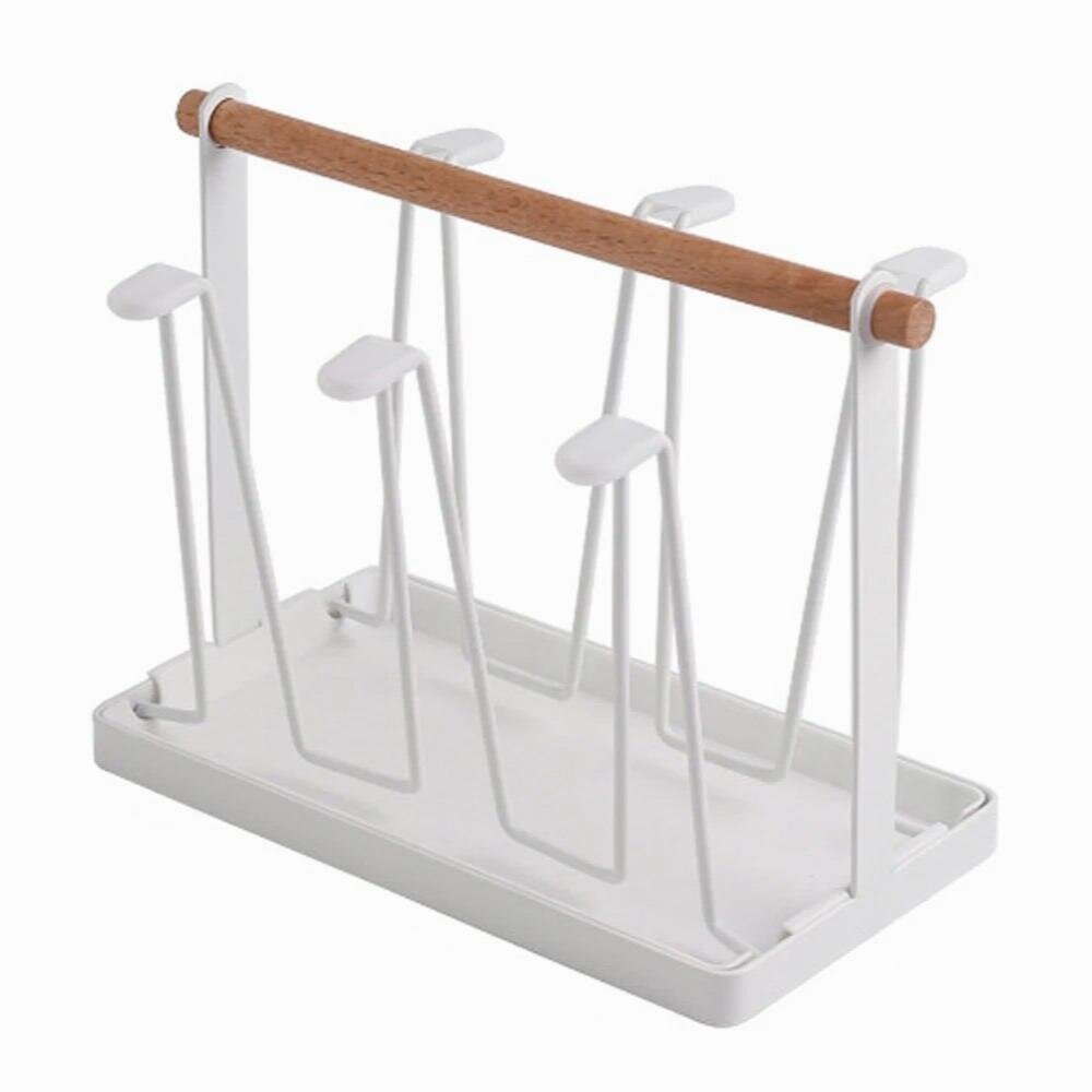 Cup Rack Drying Holder Bottle Stand Mug Coffee For Cups With Counter ...