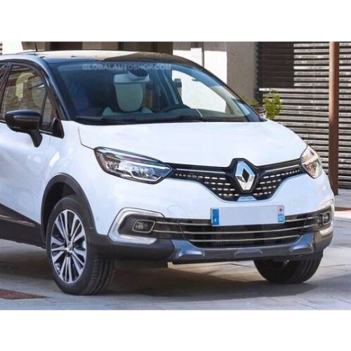 Renault Captur - Chrome Grill Trims - Radiator Bar Accents Decoration ...
